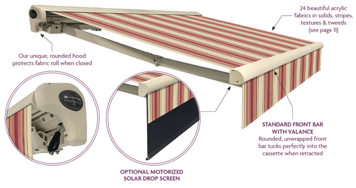 Summerspace - Simple Shade Series - Massachusetts Awning
