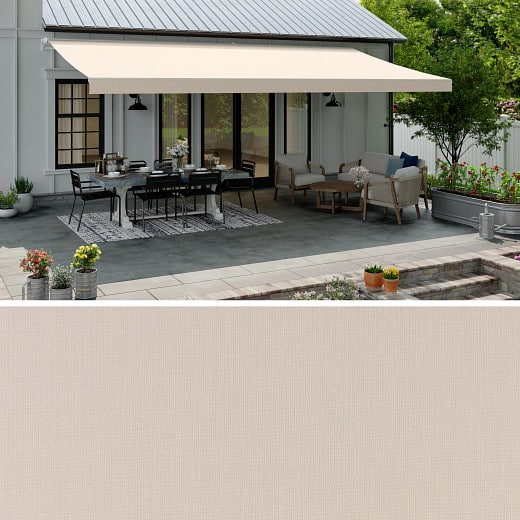 Sunsetter Retractable Awning Performance Acrylic Fabric & Color Choices ...